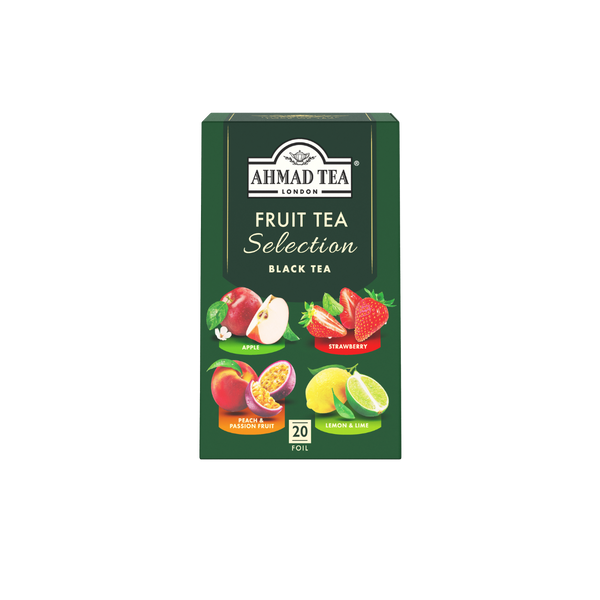 Fruit Tea Selection Fruity Black Tea Bags | AHMAD TEA USA