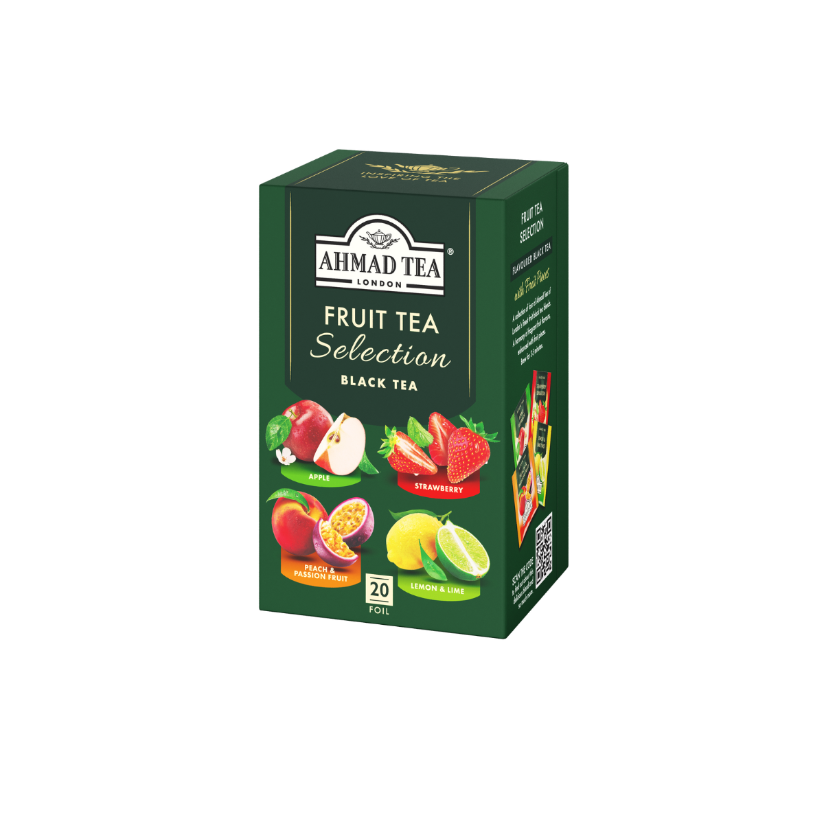 Fruit Tea Selection Fruity Black Tea Bags | AHMAD TEA USA