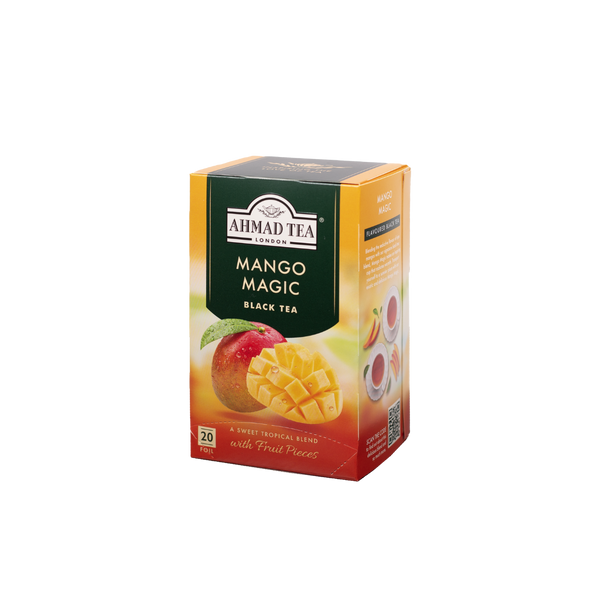 Mango Magic Fruity Black Tea Bags | AHMAD TEA USA