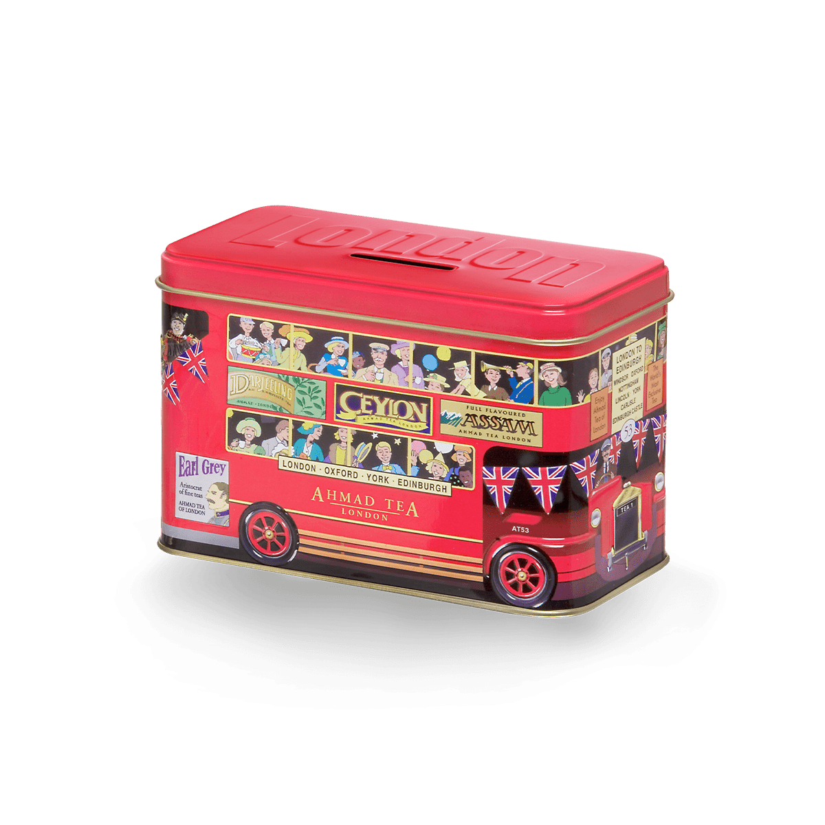 London Bus Caddy Gift - Black Tea Bags | AHMAD TEA USA