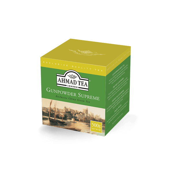 Gunpowder Supreme Loose Leaf Green Tea | AHMAD TEA USA