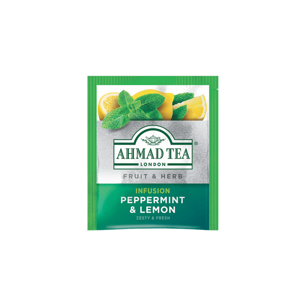 Peppermint & Lemon Herbal Infusion Tea Bags | AHMAD TEA USA